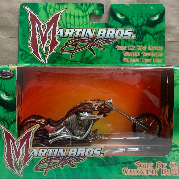 Martin Bros | Other | Collectible Martin Brothers Bikes 18 Scale Die ...